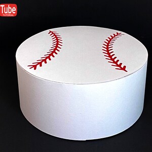 Baseball Ball Gift Box Svg, 3D Baseball Ball Svg, Baseball Ball Box Svg ...