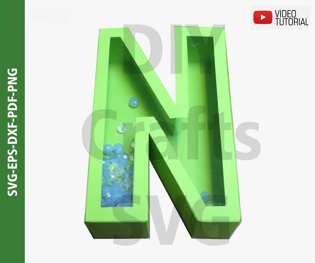 3D Alphabet Box Svg, 3D Letters Alphabet SVG Templates, A-Z Letter 3D ...