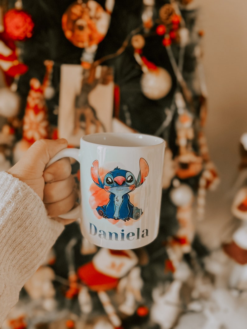 Personalized Stitch Mug - Etsy