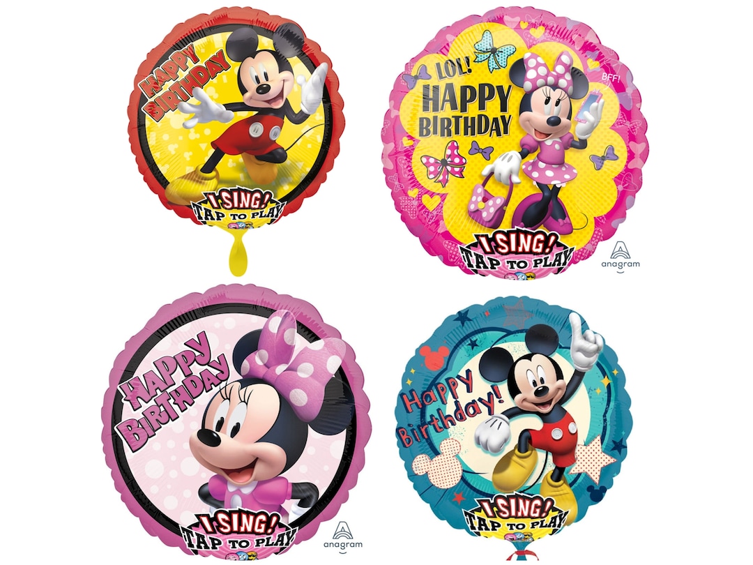 Musical Balloon, Singing, Various Models Ø 71 Cm, Foil Balloon, Helium ...
