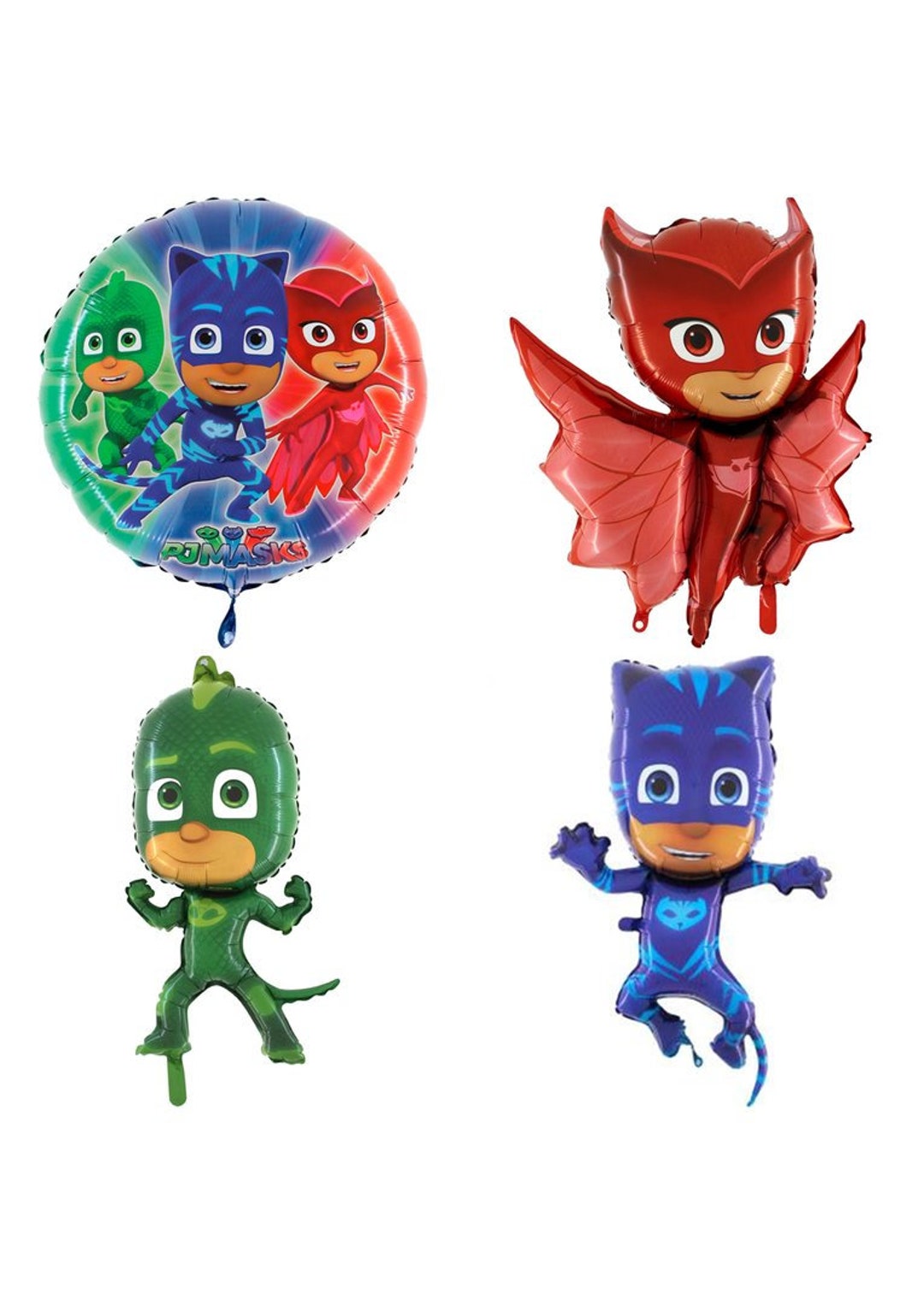 PJ Masks Pajama Heroes Various Models, Foil Balloon, Helium Balloon ...