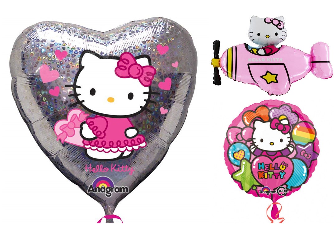 Hello Kitty Miscellaneous Models Ø42-93 Cm, Foil Balloon, Helium ...