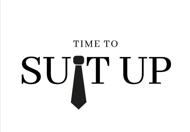 Time to Suit up - 1 Page - Proposal | Printable - Digital Download ...