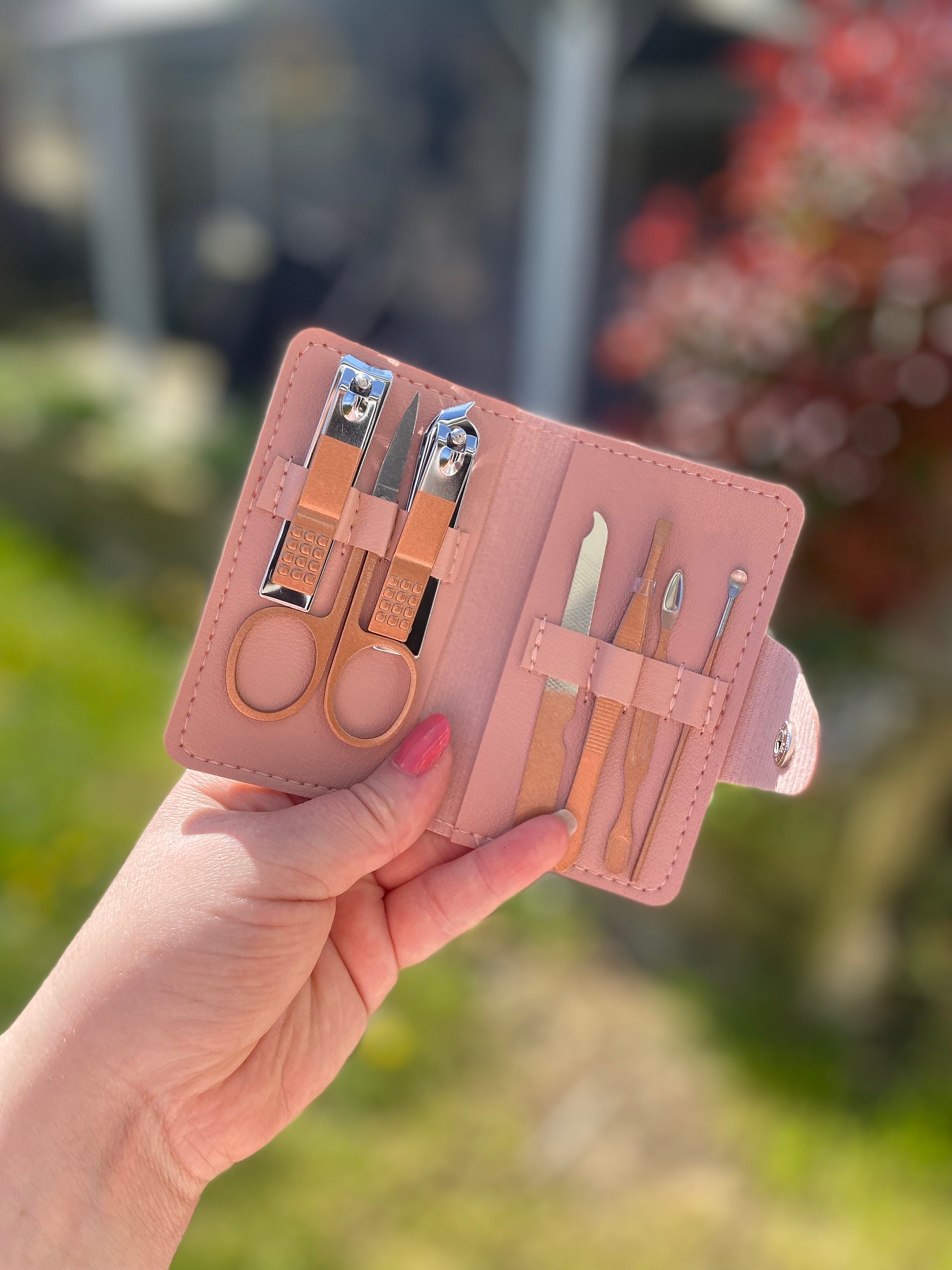 Travel Essentials Kit. Pink Holiday Minis Gift Box. Travel Hamper ...