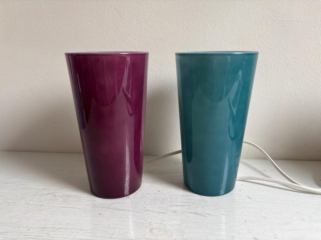 Ikea Gavik Table Lamp, Without Shade, Vintage, Purple or Blue - Etsy