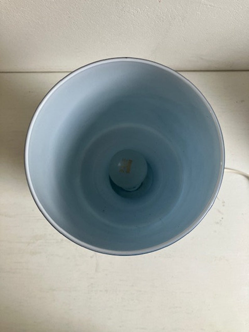 Ikea Lykta Table Lamp, Denim Blue, Mushroom - Etsy