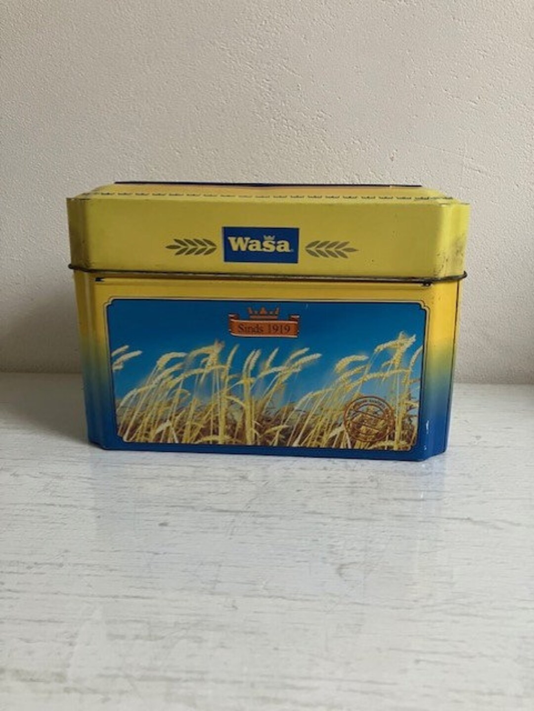 Vintage Wasa Tin, Storage Tin for Crackers - Etsy