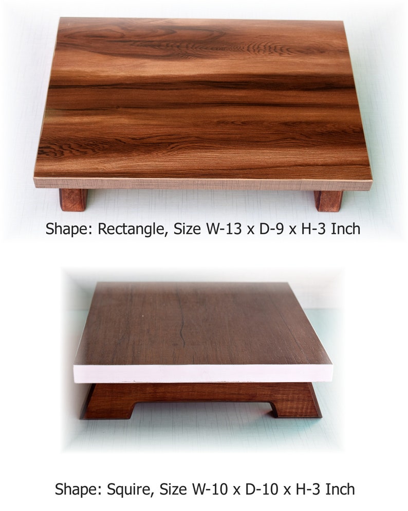 Decorative Contemporary Low Height Wooden Stool. Designer - Etsy