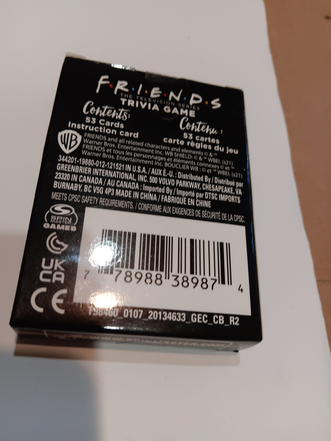 The Friends Show Trivia Card Game - Etsy