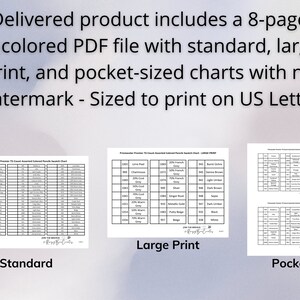 Prismacolor Premier 72-color Swatch Chart, Large Print (digital ...