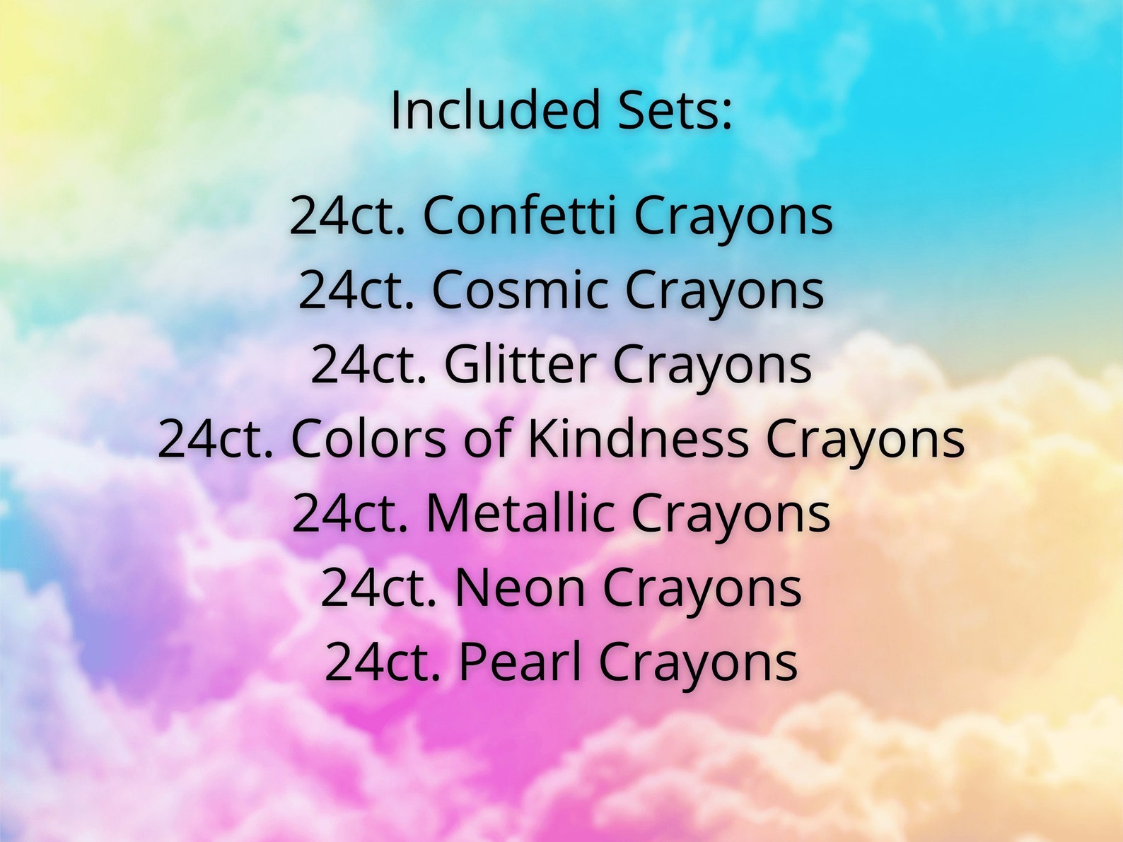 Crayola Crayon Fillable Swatch Charts, 7 Specialty Sets 24-count ...