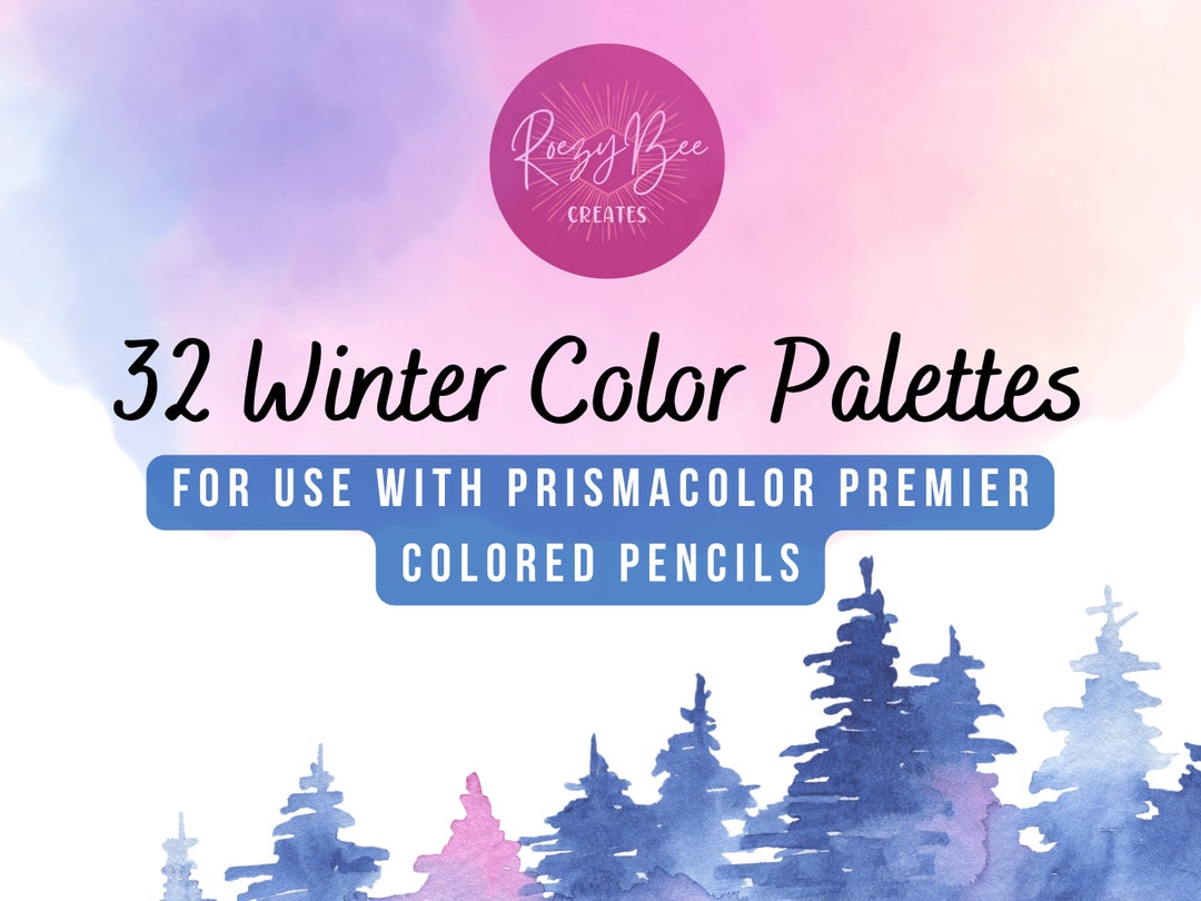 Winter Color Palettes Fillable Prismacolor Premier Colored Pencils ...