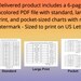 Crayola 40-ct. Assorted Fineline Markers Printable Fillable Swatch ...