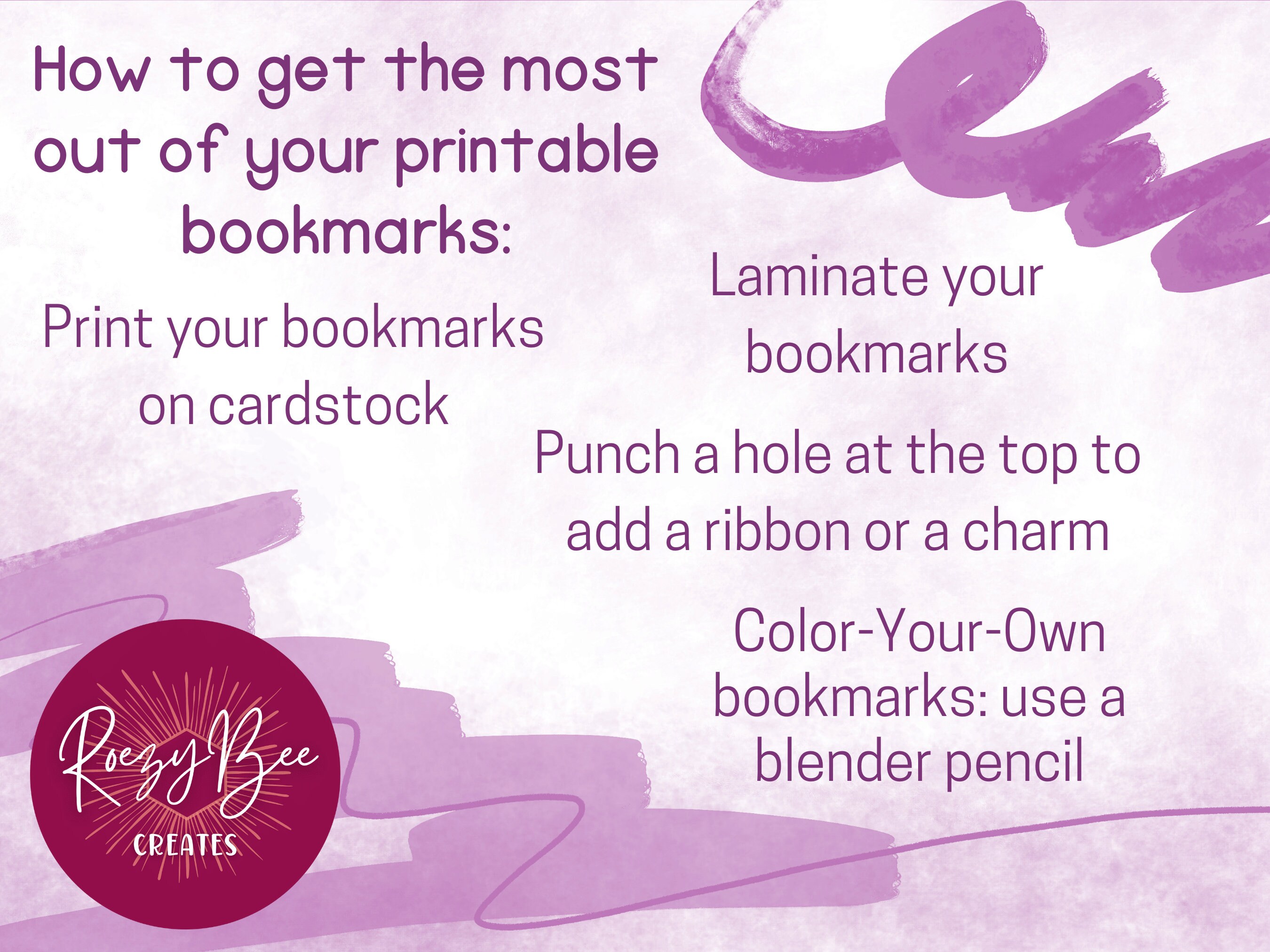 Mental Health Printable Bookmark Set, Mental Health Gift, Aesthetic ...