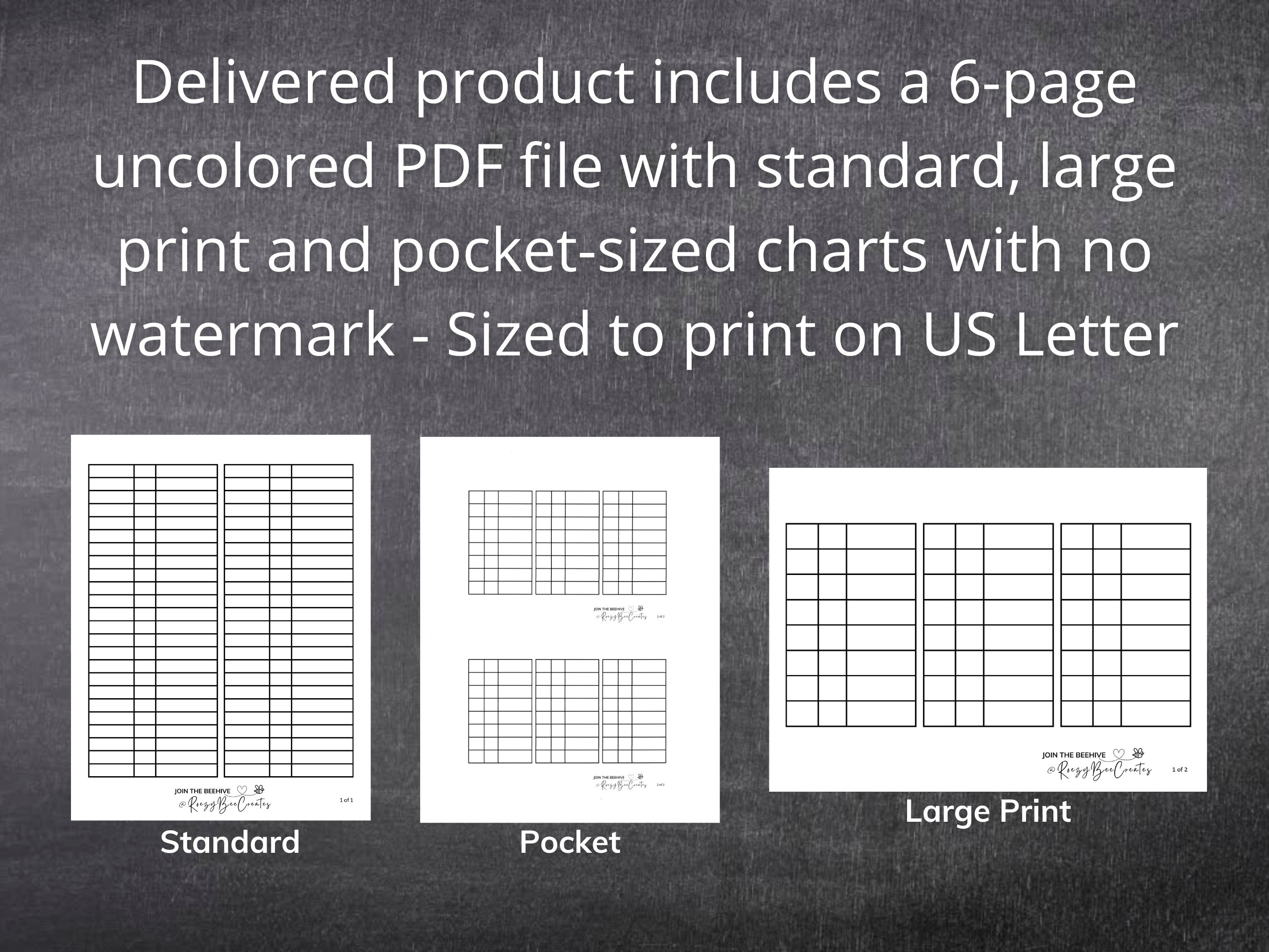 Blank 48-ct. Printable Swatch Chart, Colored Pencils Swatch Chart ...