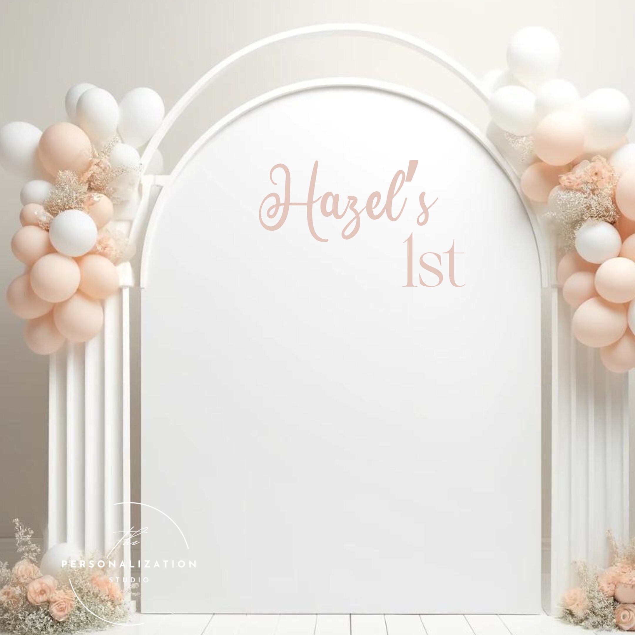 Vinyl Decals, Birthday Backdrop Decal, Name Stickers for a Birthday ...