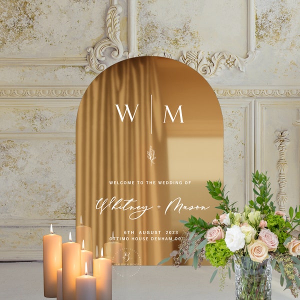 Mirror Welcome Sign - Etsy