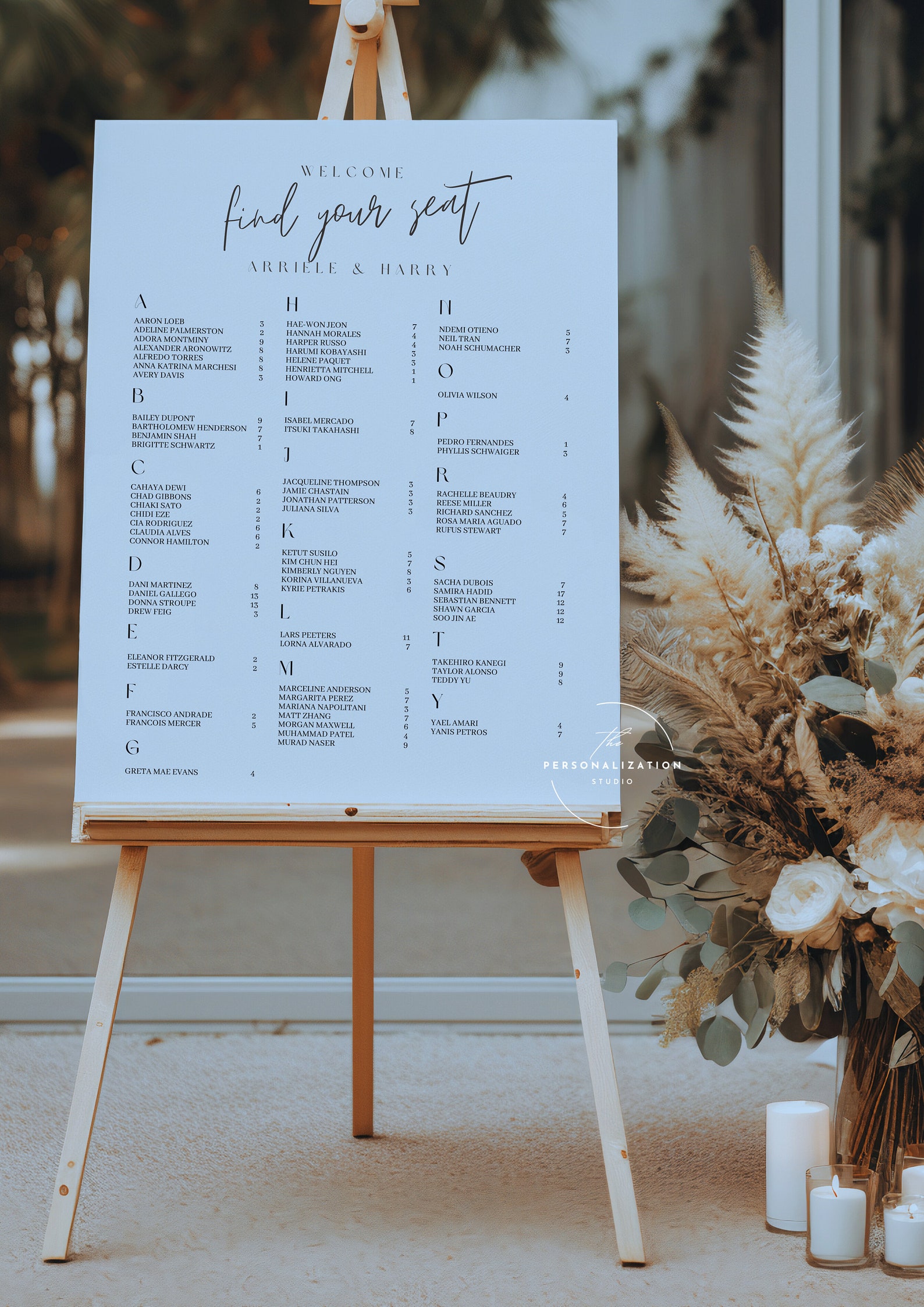 Wedding Seating Plan Acrylic Seating Chart Sign Wedding Sign Seating ...