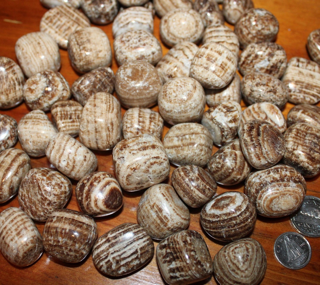 Aragonite - Tumbled From Peru - Grounding Crystal for Stability and ...