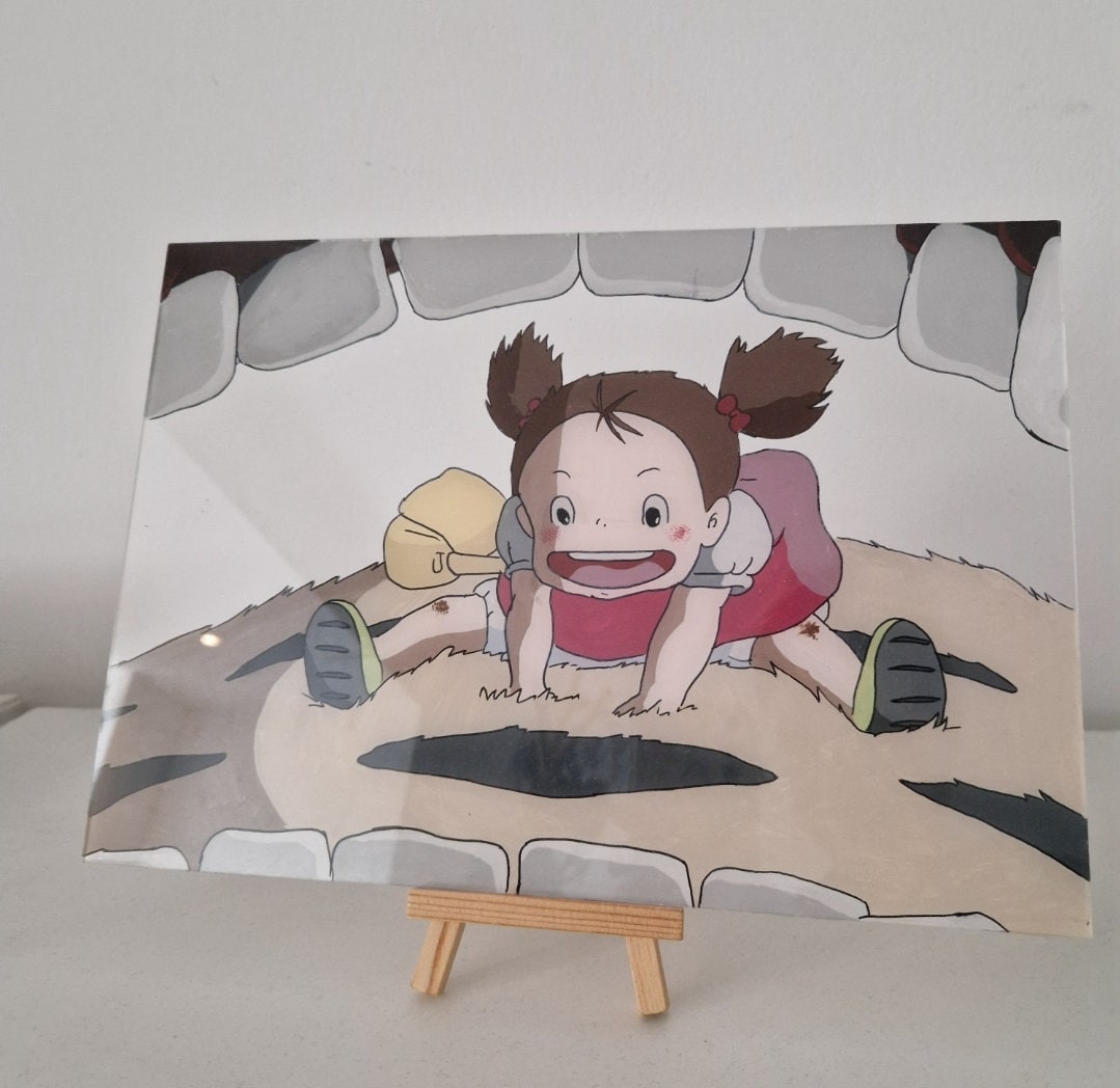 Personalized Manga Glass Custom Anime Glass Painting Anime Handmade ...