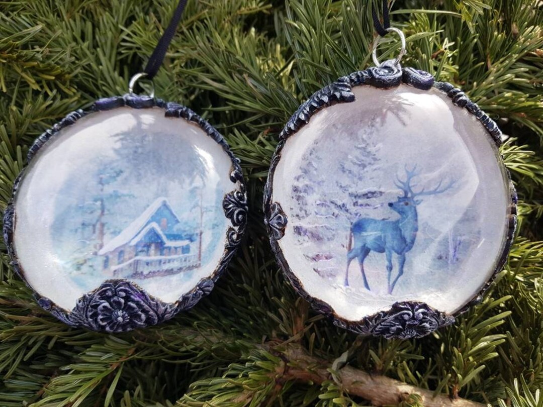 Christmas Tree Baubles. - Etsy