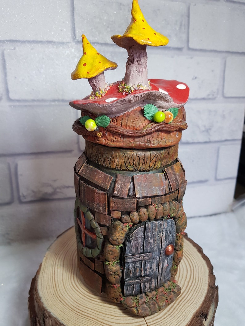 Handmade Toadstool Mushroom Fairy Houses Magical Garden - Etsy
