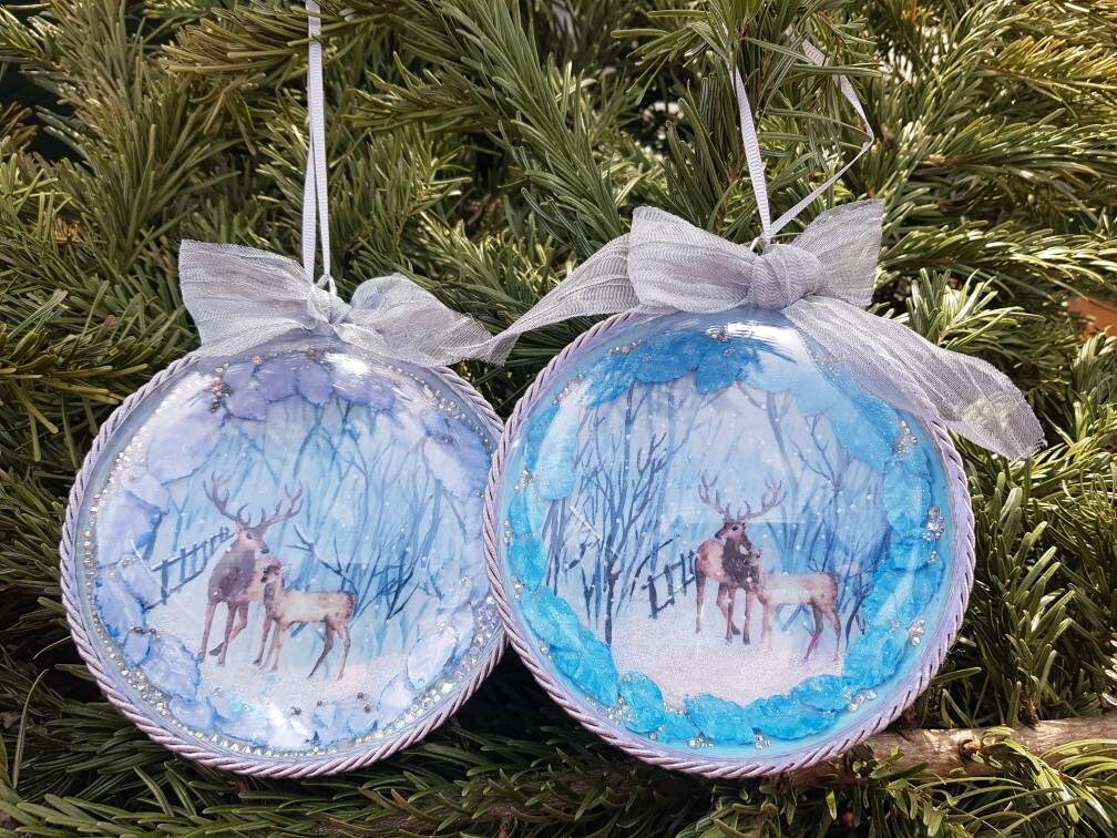 Christmas Tree Baubles. - Etsy