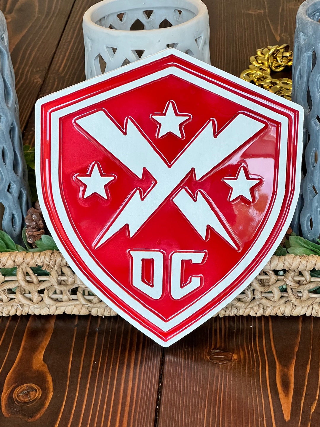 DC Defenders Shield Sign! - Etsy
