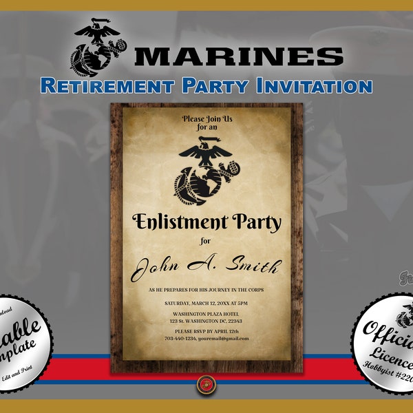 Marine Party - Etsy
