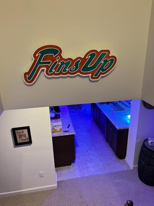 Finsup Fan Cave Sign - Etsy