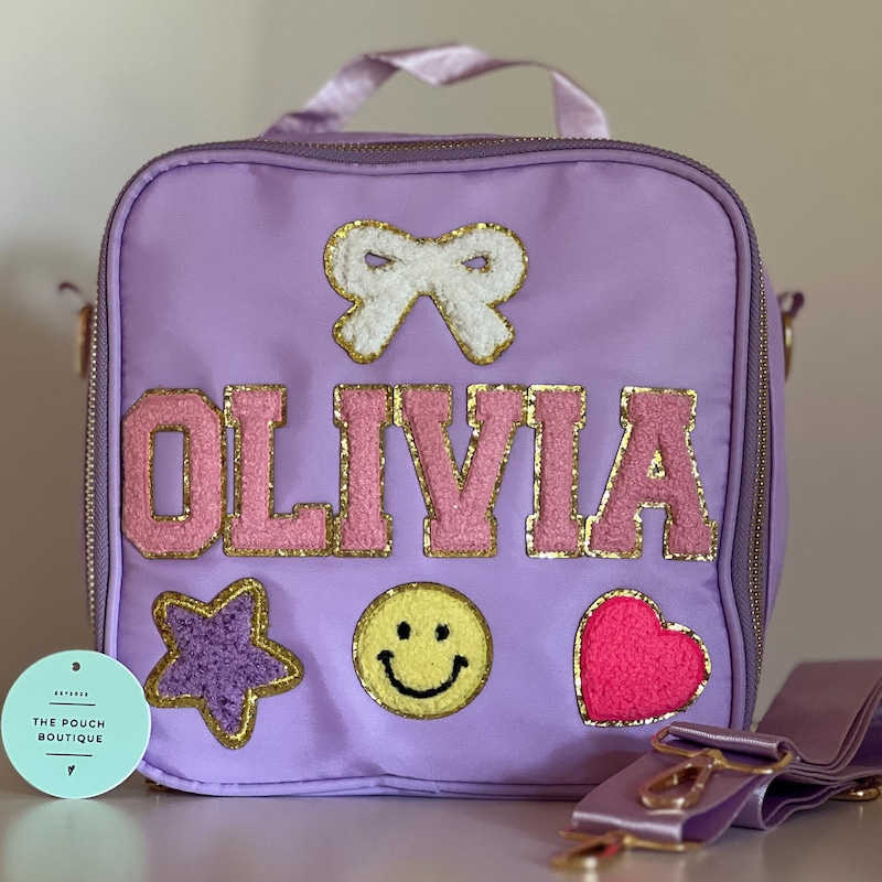 Preppy Lunch Box - Etsy