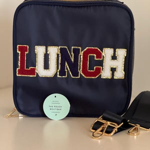 Personalised Lunchbox, Back to School Lunchboxes, Patches Sewn On ...