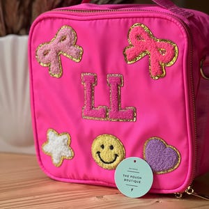 Personalised Lunchbox, Back to School Lunchboxes, Patches Sewn On ...