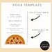 PIZZA PARTY INVITE Digital Download - Etsy
