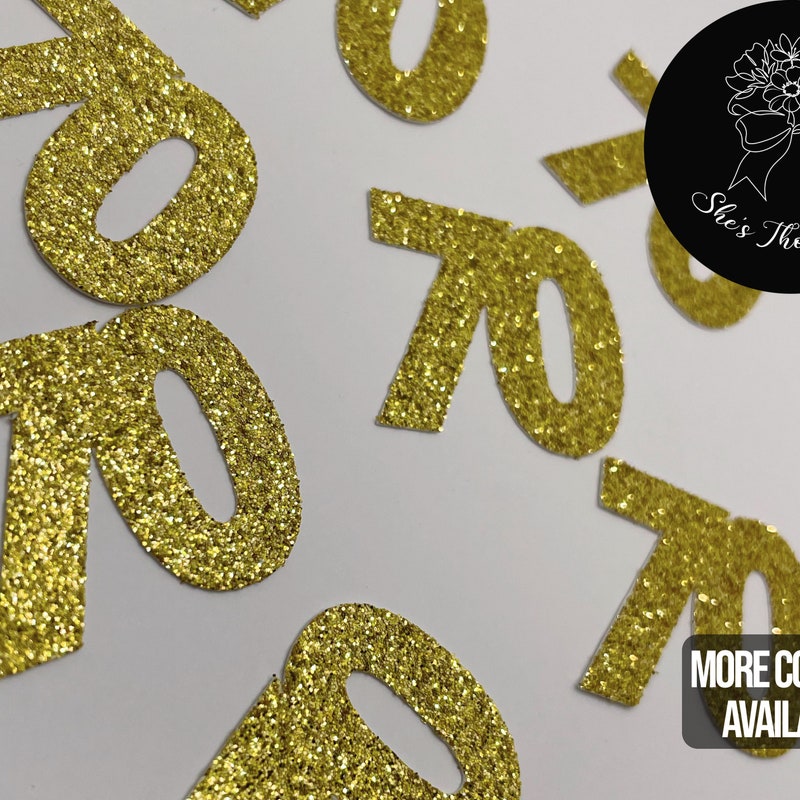 Foil Confetti - Etsy