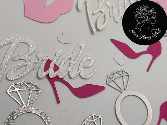 DOLL BRIDE CONFETTI Pack Ring Confetti Heel Confetti Lips - Etsy