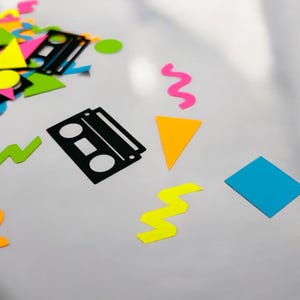 80s/90s CONFETTI, 90's Theme Birthday, 90's Theme Bachelorette Party ...