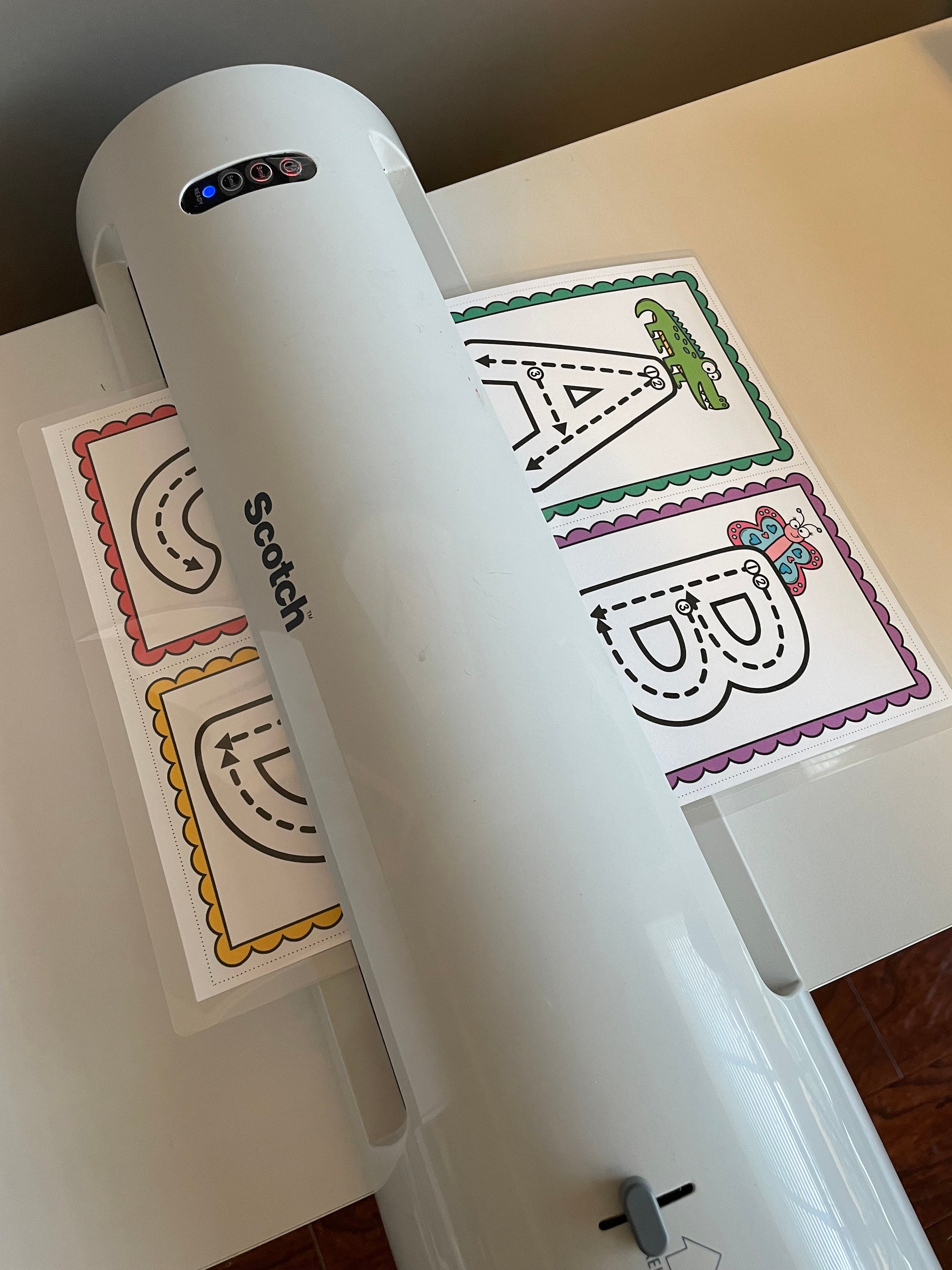 Alphabet Trace & Erase Uppercase Letters - Etsy