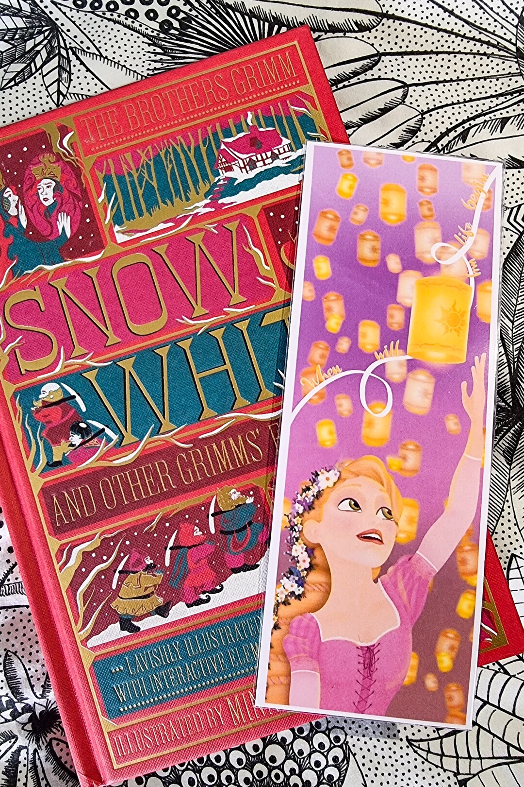 Rapunzel From Tangled Bookmark - Etsy