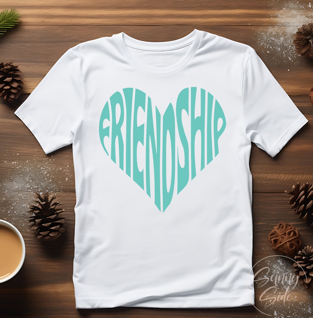 Friendship T-shirt, Stylish Besties Matching Shirt, Perfect for ...