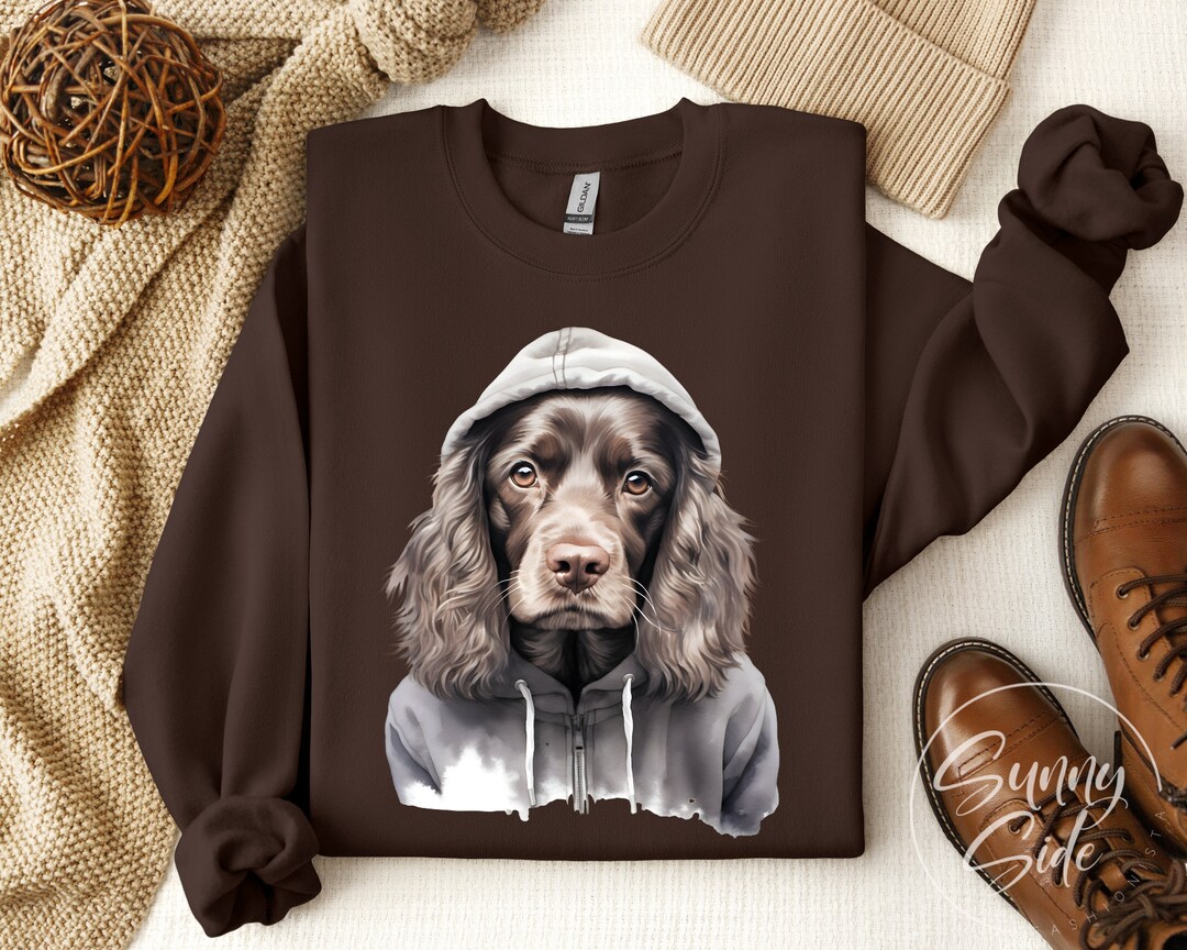Cute Cocker Spaniel Unisex Pullover Sweatshirt Perfect Dog Lover Gift ...