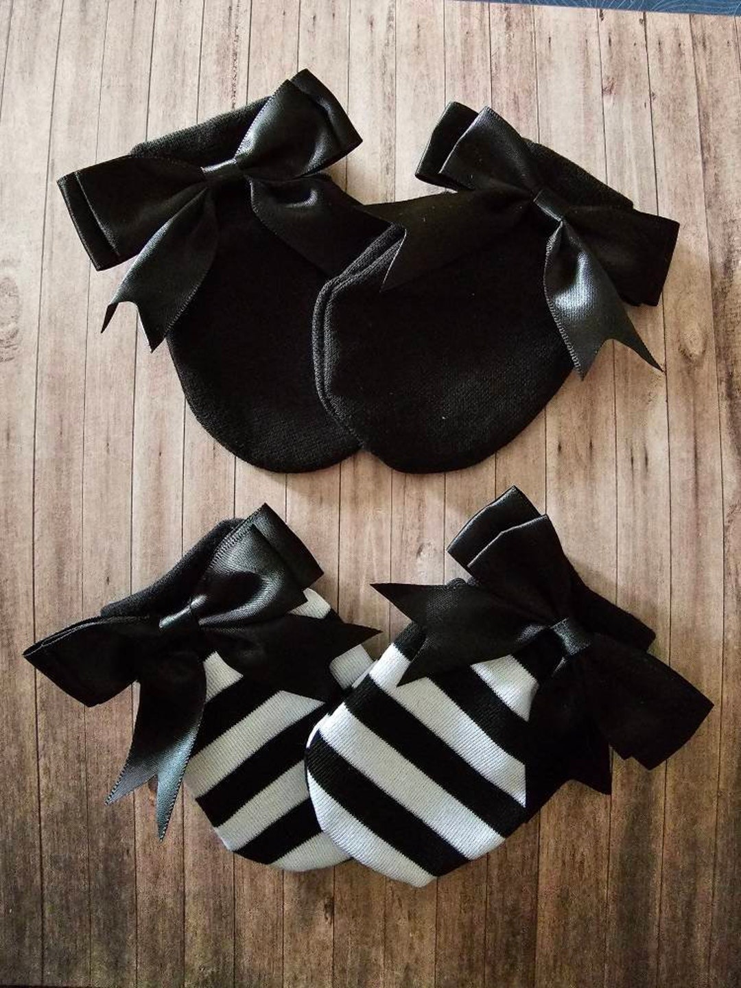 Alternative Baby Bow Mittens - Etsy