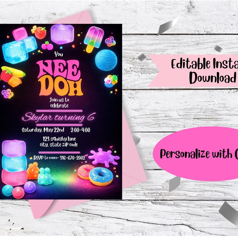 Needoh Paper Template - Etsy