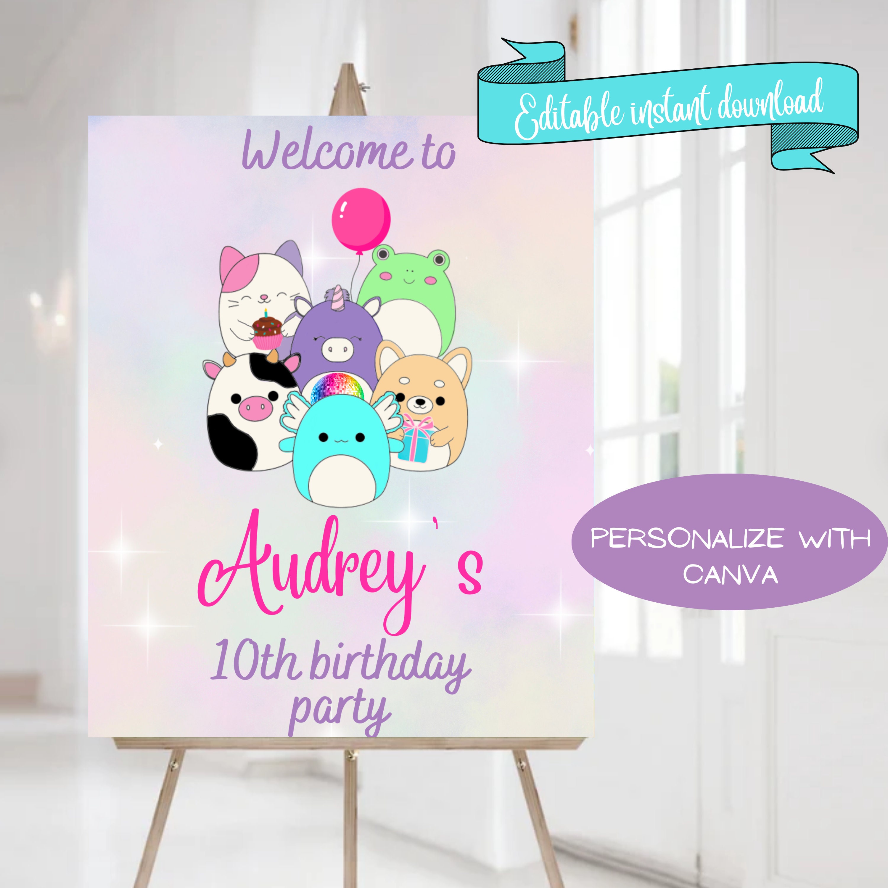 Squishmallow Party Pack - Etsy