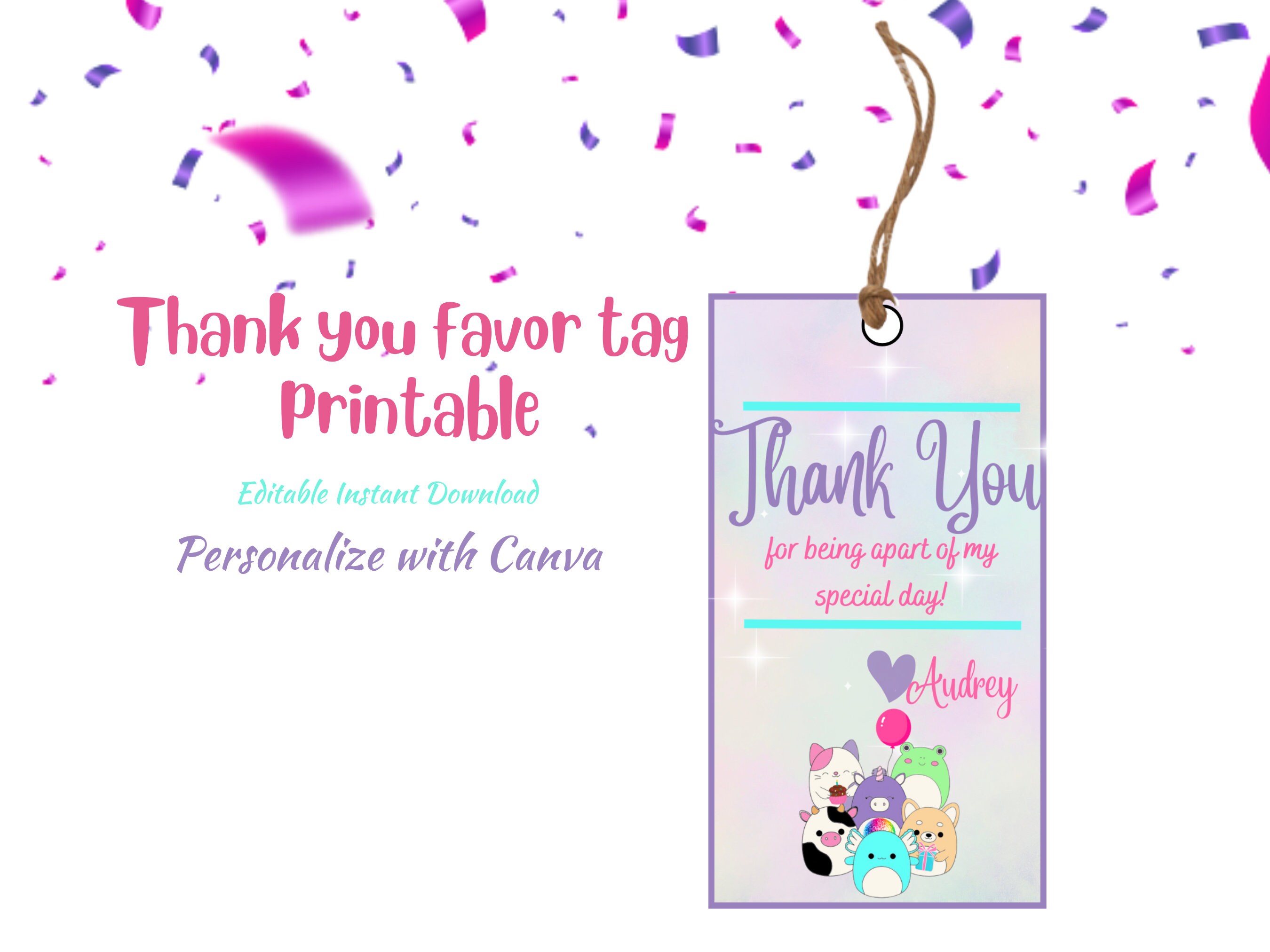 Squishmallow Party Pack - Etsy