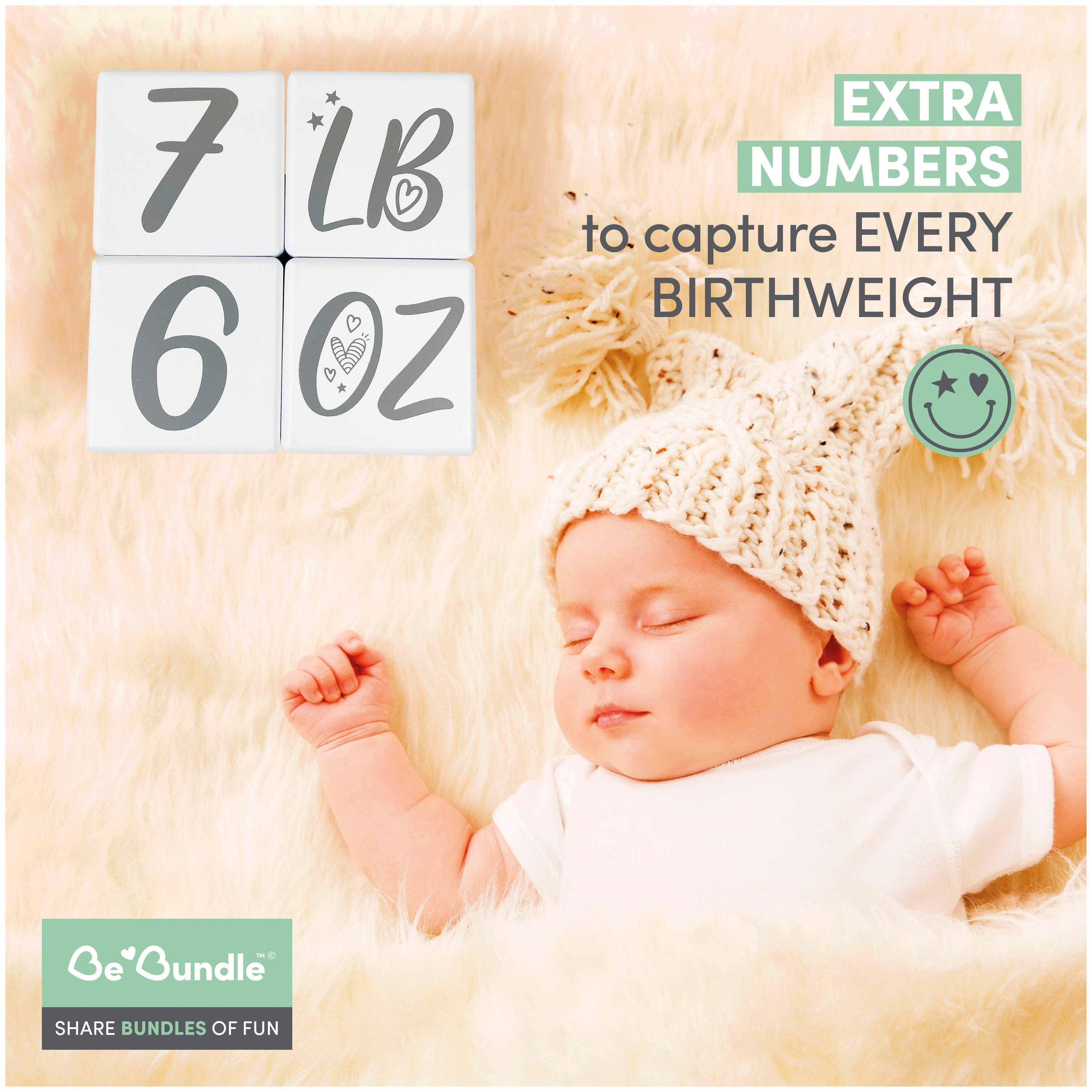 Luxury Milestone Baby & Pregnancy Blocks - Etsy