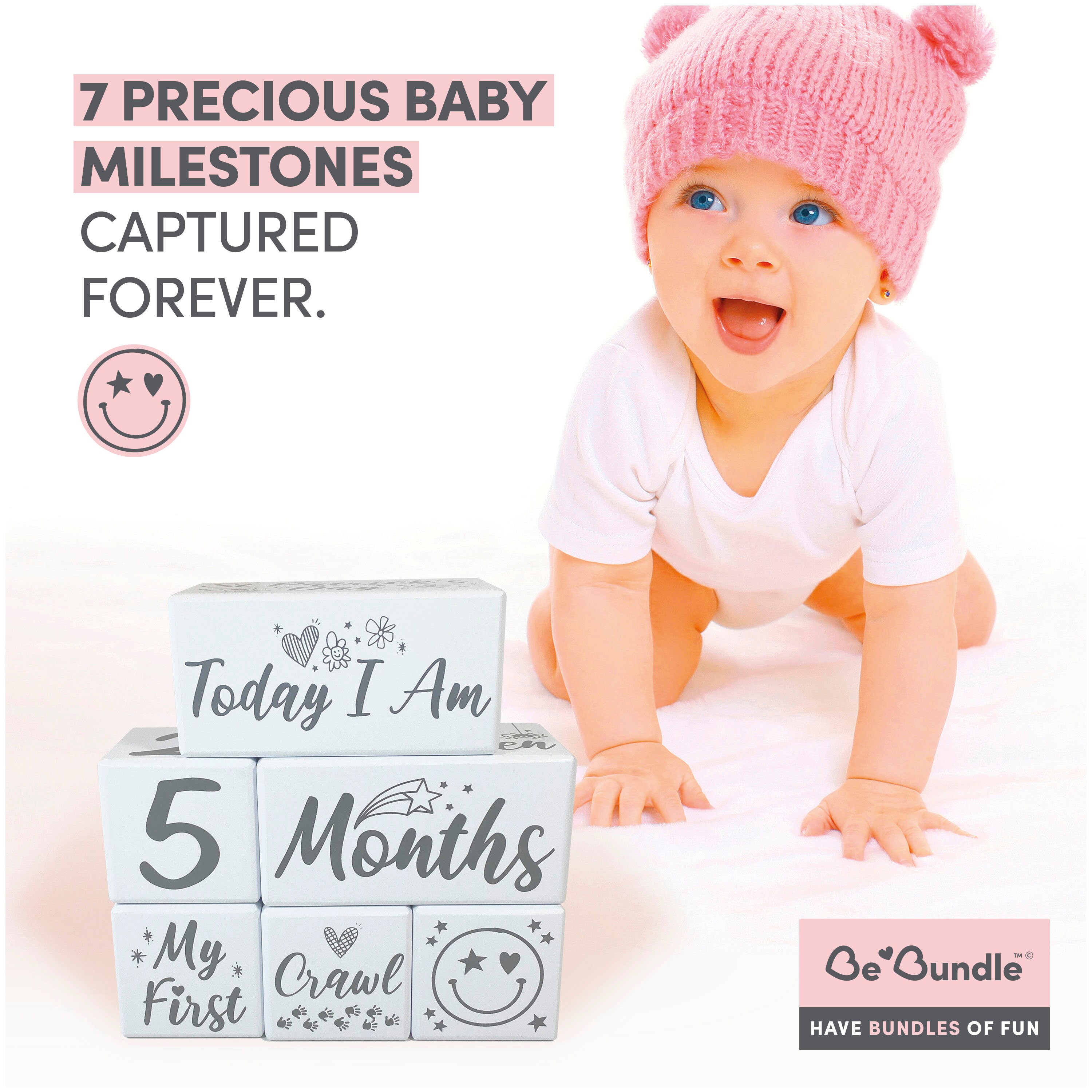 Luxury Milestone Baby & Pregnancy Blocks - Etsy