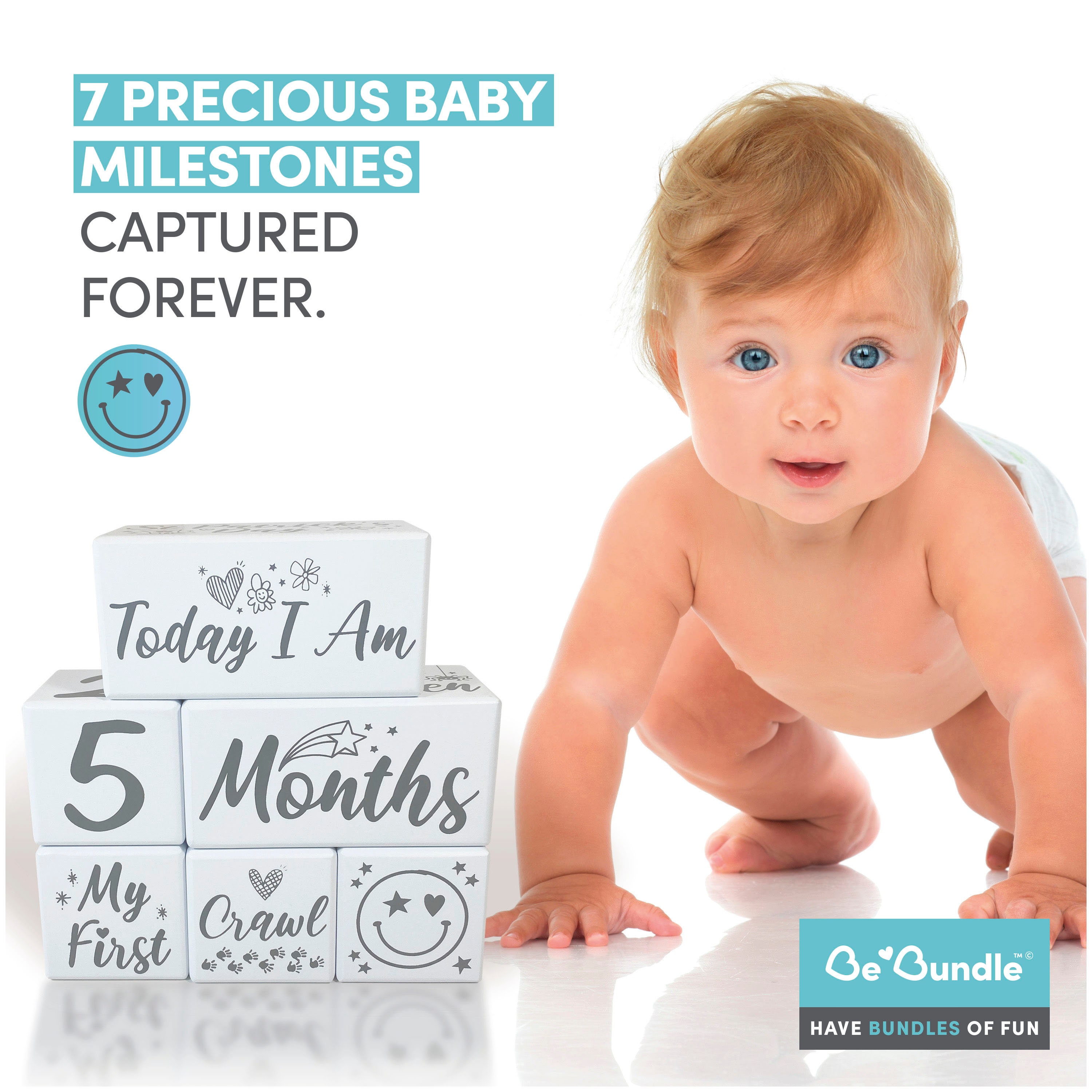 Luxury Milestone Baby & Pregnancy Blocks - Etsy