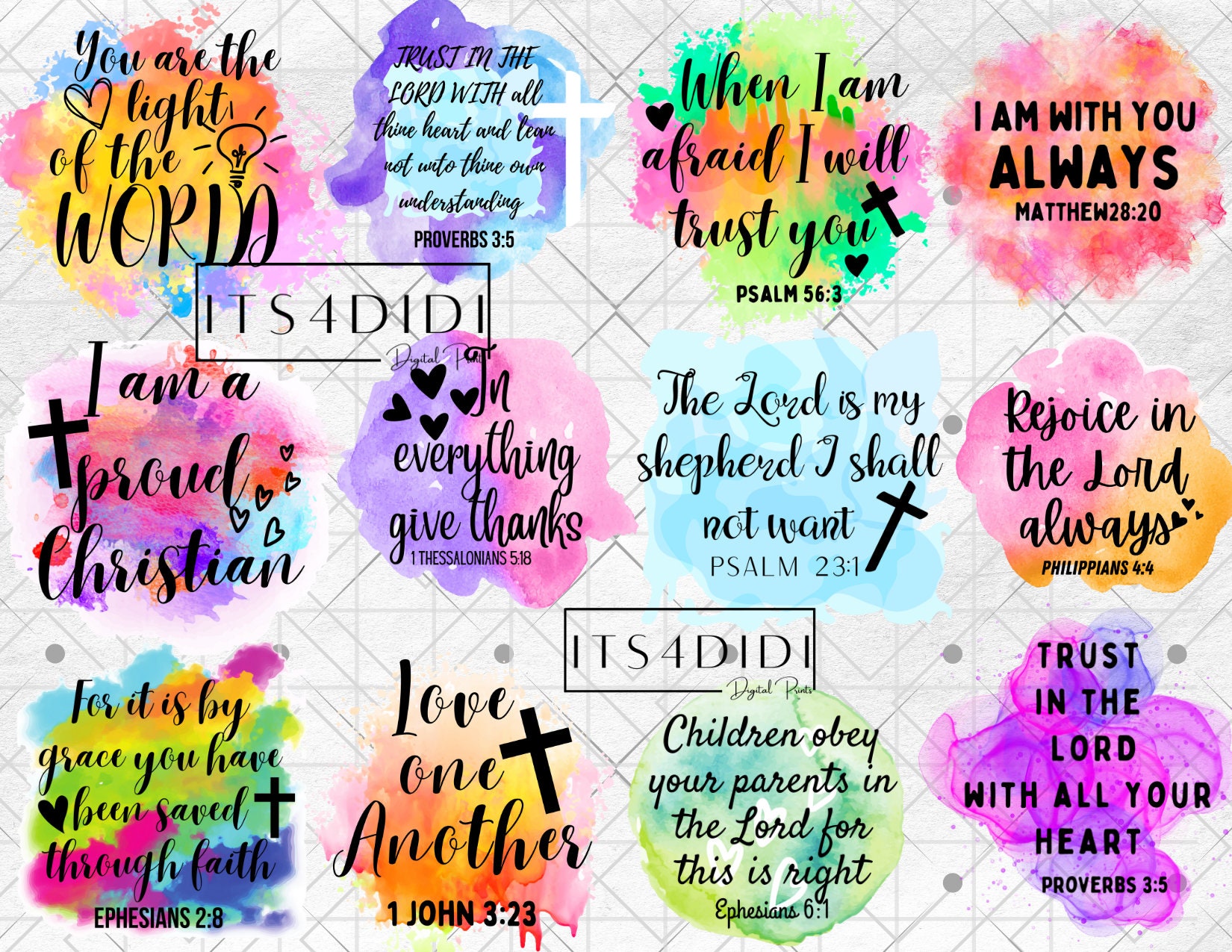 Bible Verse Png Scripture Png Printable Bundle Scripture - Etsy