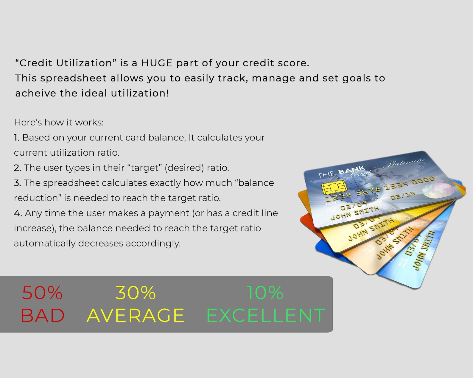 Credit Utilization Calculator | Track Credit Cards With Simple ...